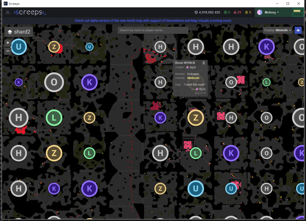 Screeps Anecdotes – Mofeng's Blog