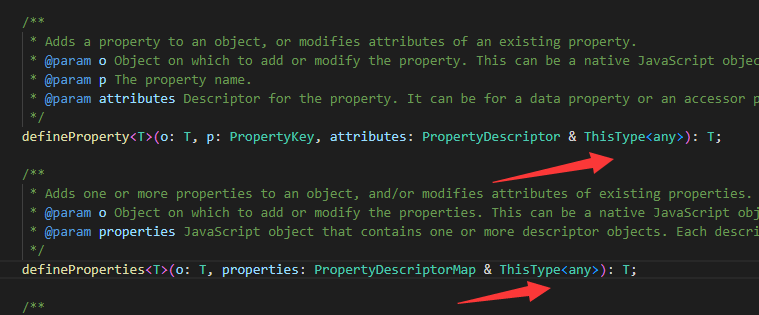 [typescript] 为Object.defineProperty中的this指定类型 – Mofeng's Blog